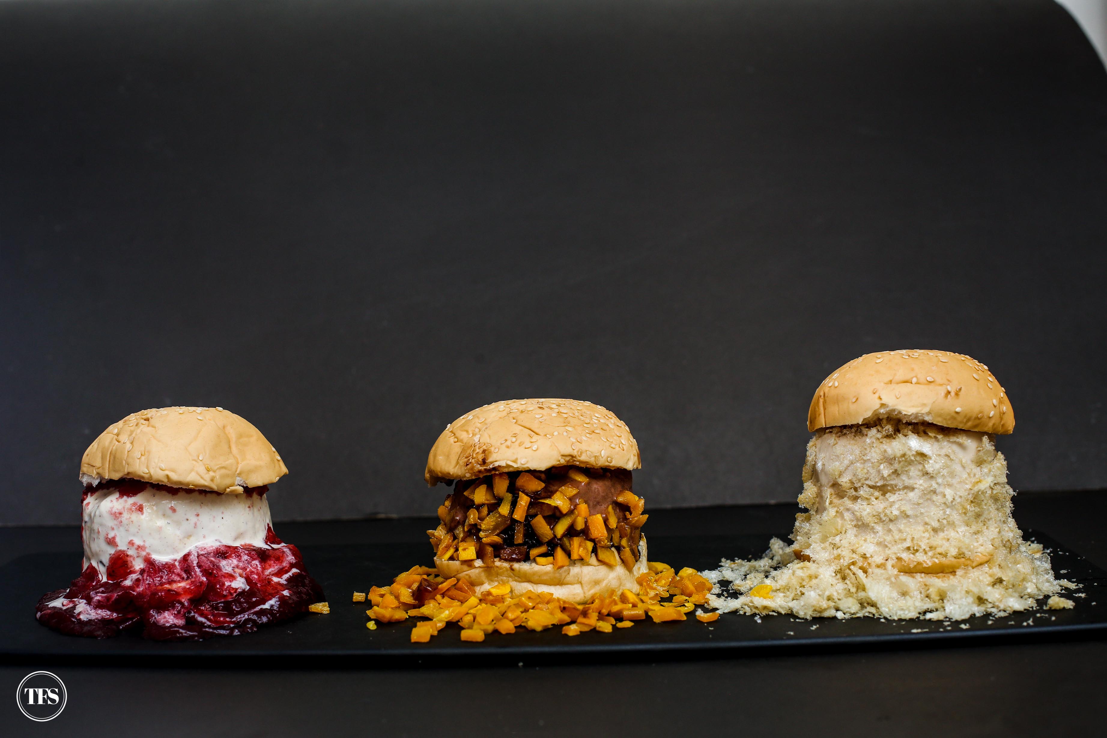 Trio Ice Cream Burger Recipe - The Food Scout